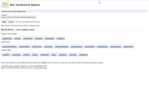 New Tab Redirect extensión de Chrome: Abrir URLs en pestañas nuevas New Tab Redirect extensión de Chrome: Abrir URLs en pestañas nuevas